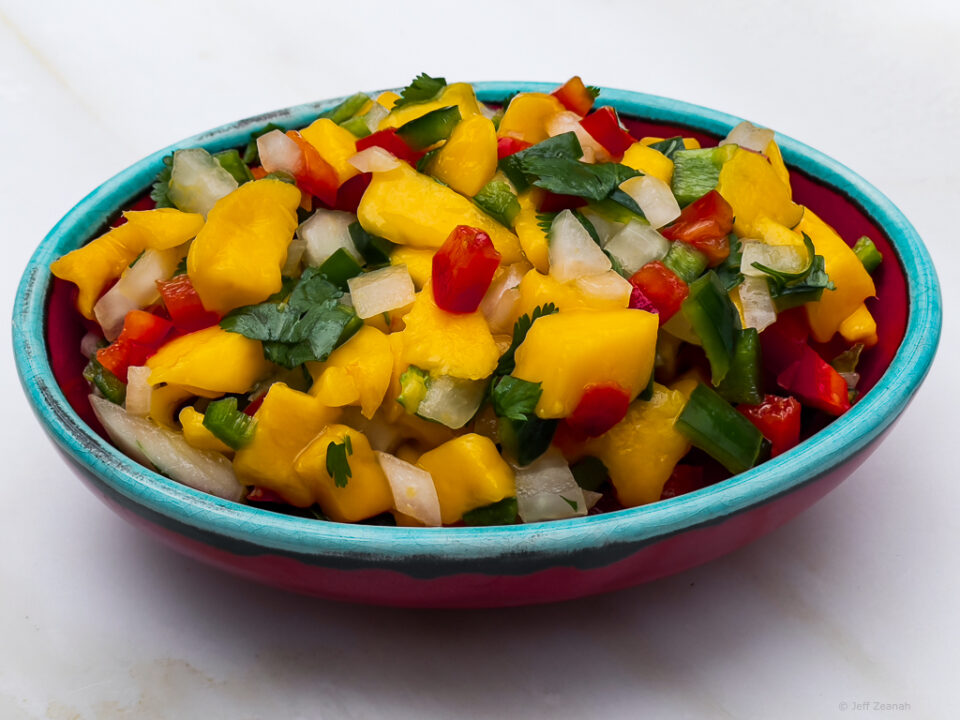 Mango Lime Salsa » Recipe » zous chef